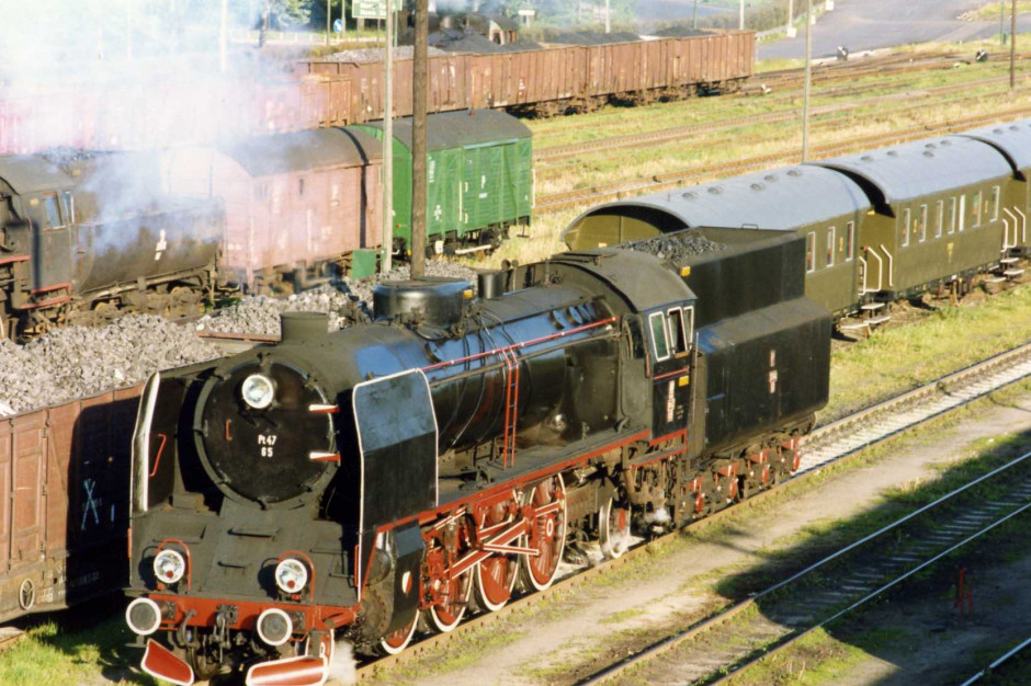 Jedyny w Polsce sprawny parowóz Pt47-65 wraca na tory