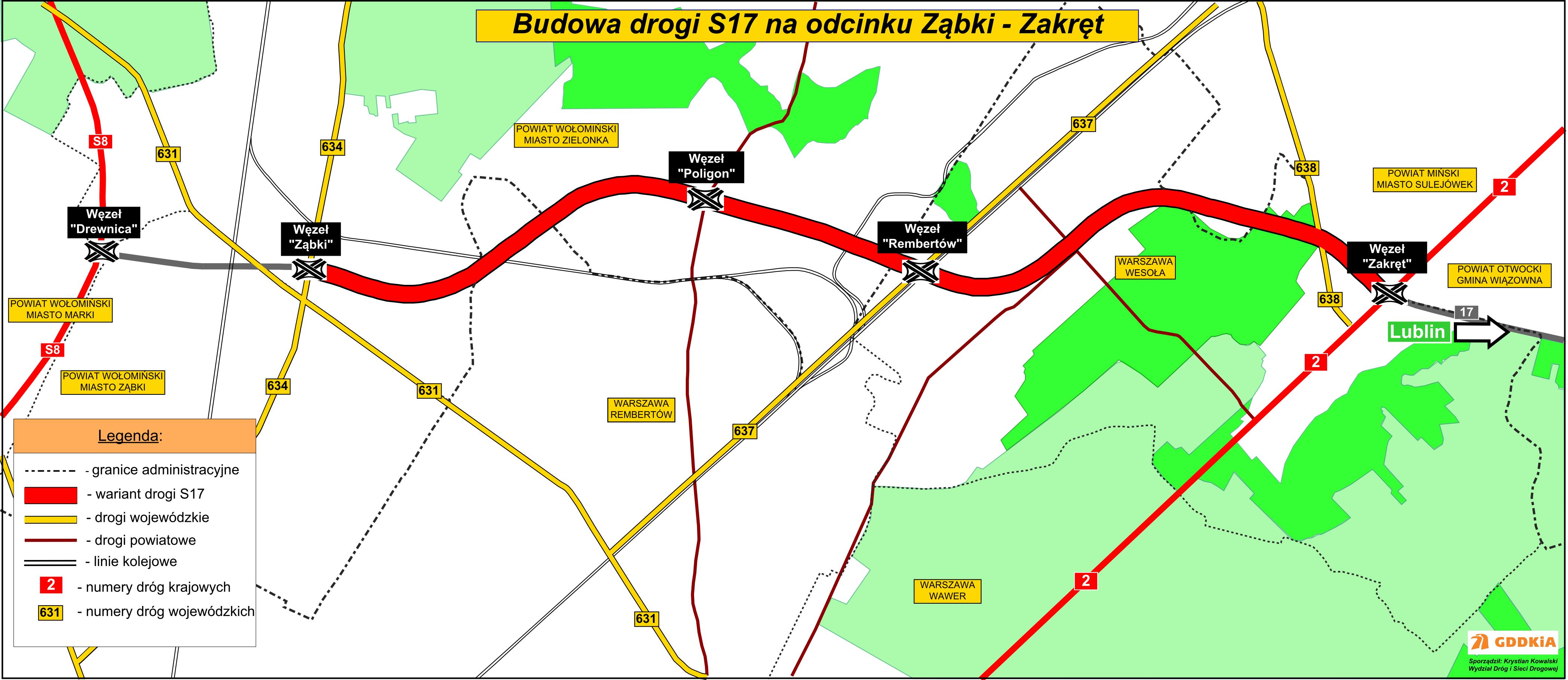 Rusza przetarg na dokończenie projektu Wschodniej Obwodnicy Warszawy