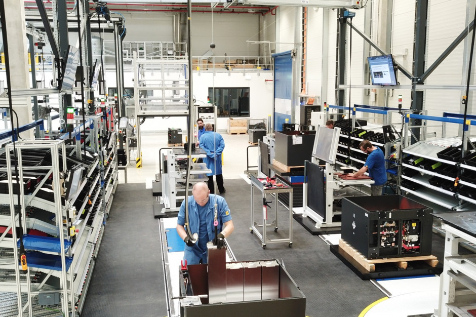 BMZ uruchomiło produkcję baterii dla pojazdów przemysłowych