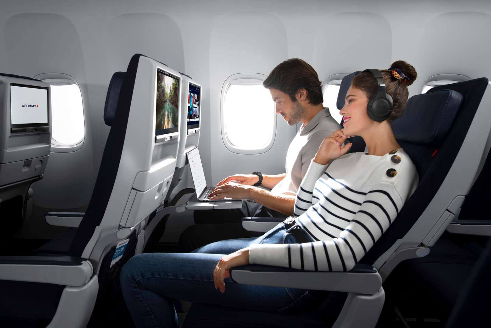 Pierwszy z Boeingów Air France po modernizacji. Tak przebiegały prace