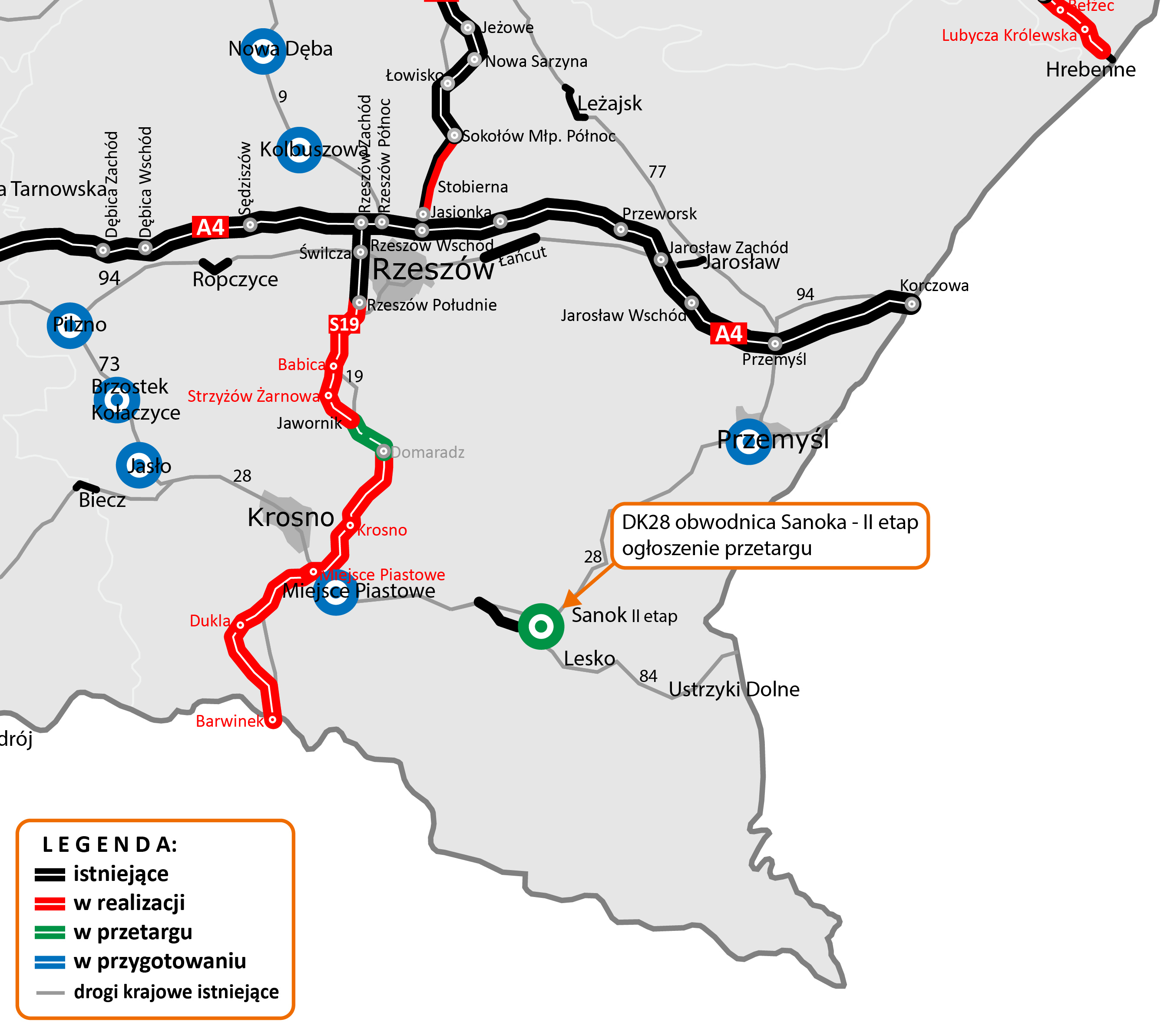 Coraz bliżej II części obwodnicy Sanoka