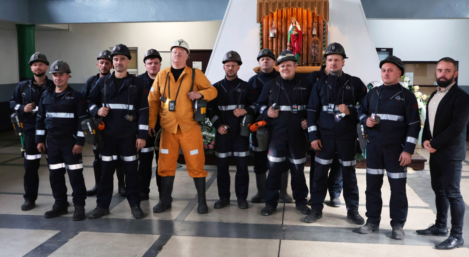 Polska firma dostarczyła specjalną odzież dla górników PGG